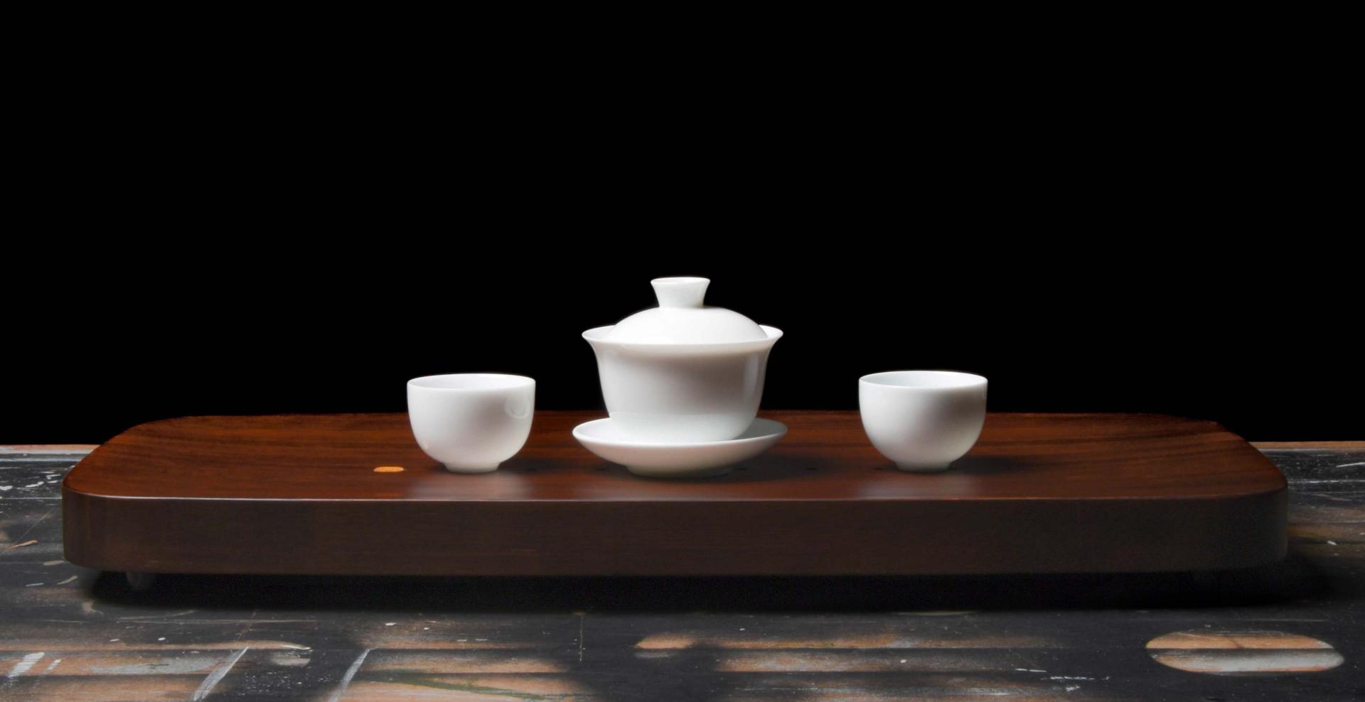 Minimalist Draining Tea Tray Convertible Tea Board from Xiangfu Workshop