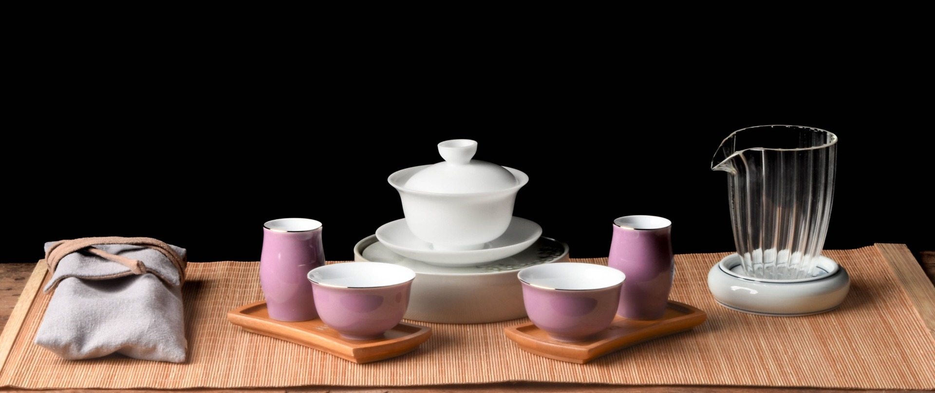 Full Modern Gongfu Set with Aroma Cups