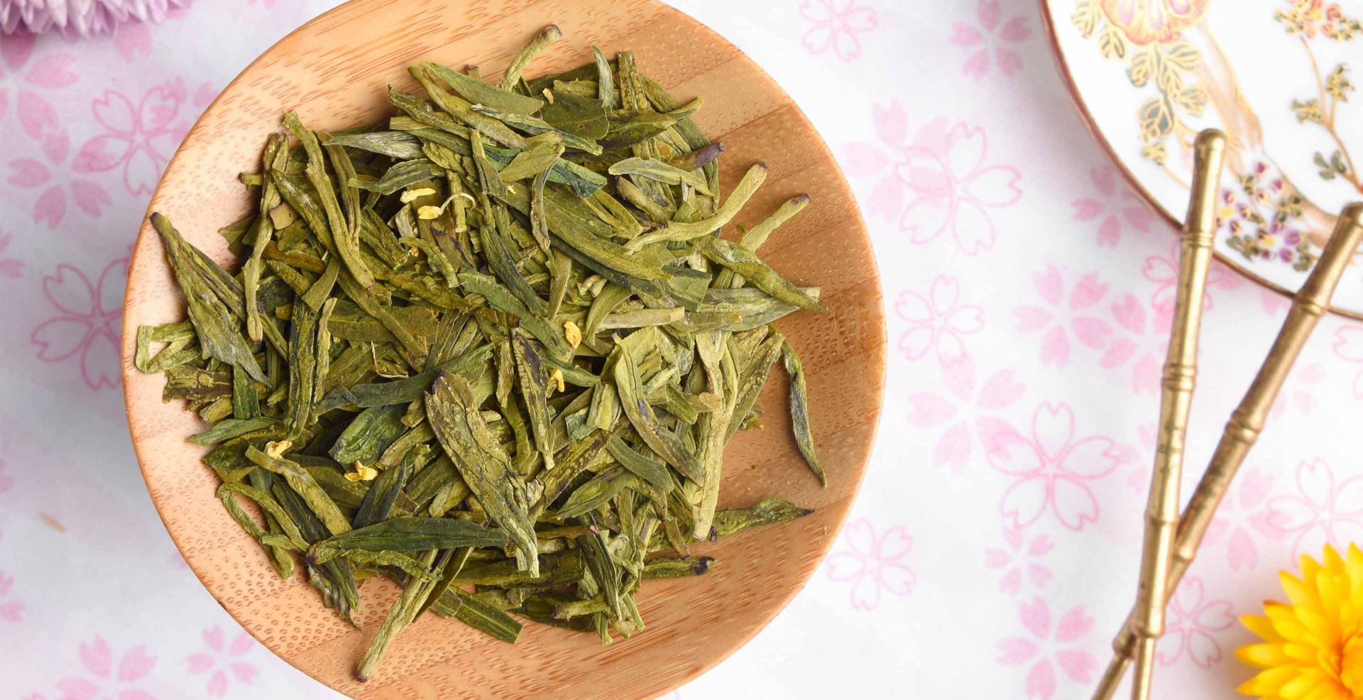 2024 Osmanthus Scented Shi Feng Dragonwell Green Tea