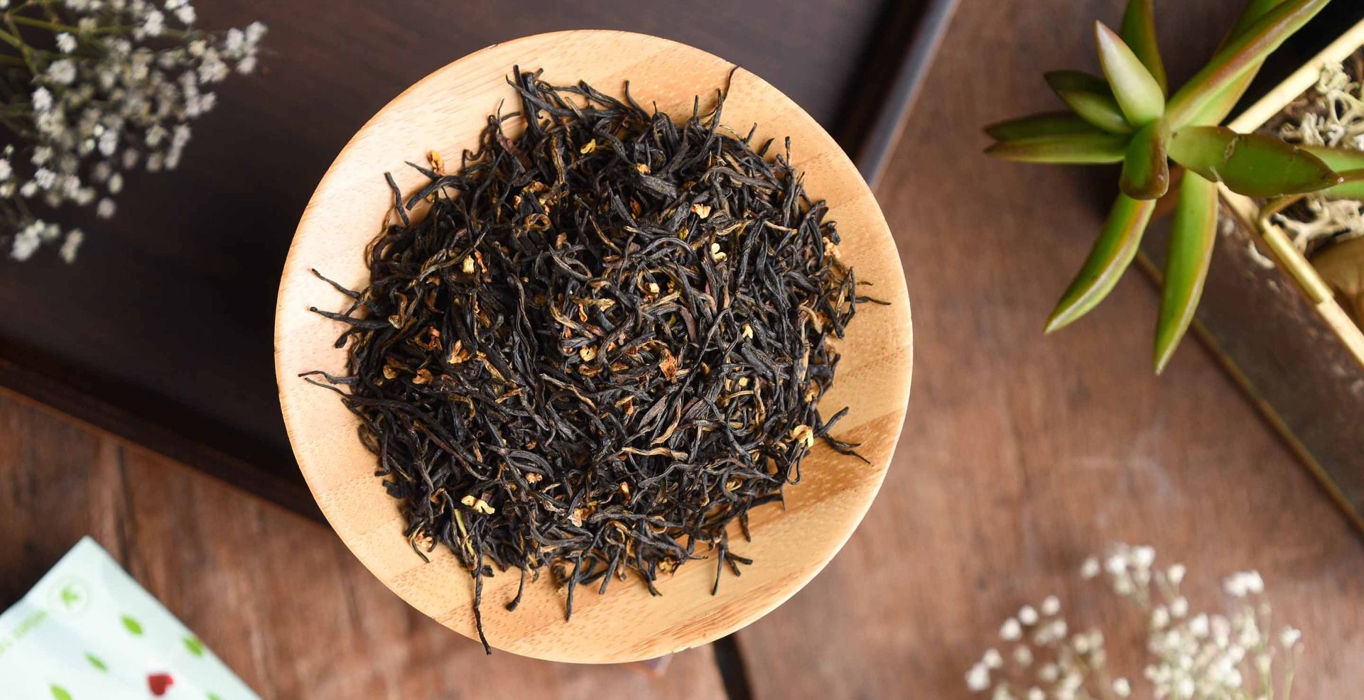 Osmanthus Scented Qimen Black Tea from the Cheng Family in Guixi, Qimen ...